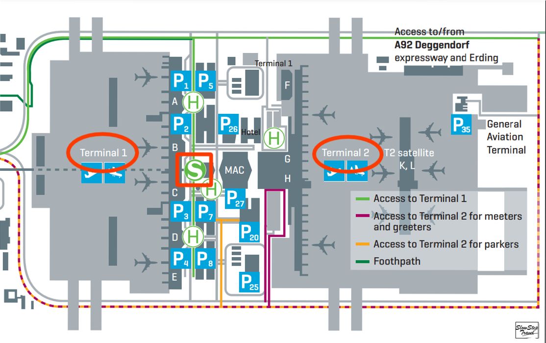 慕尼黑機場大解密 - 歐遊．慢半拍