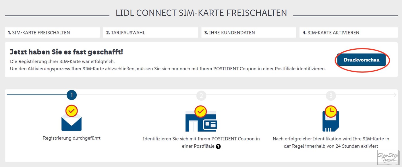 新手教學 3小時內德國網卡開卡成功-Lidl Connect (2024) - 歐遊．慢半拍